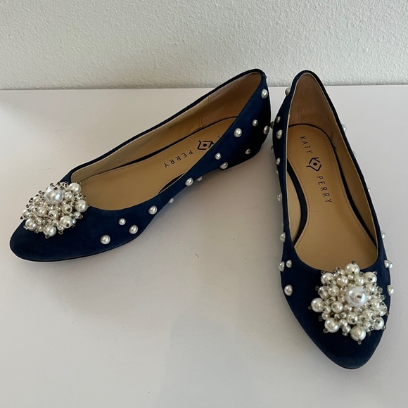 Katy Perry Collections | Shoes | Katy Perry The Lady Navy Blue Pearl ...